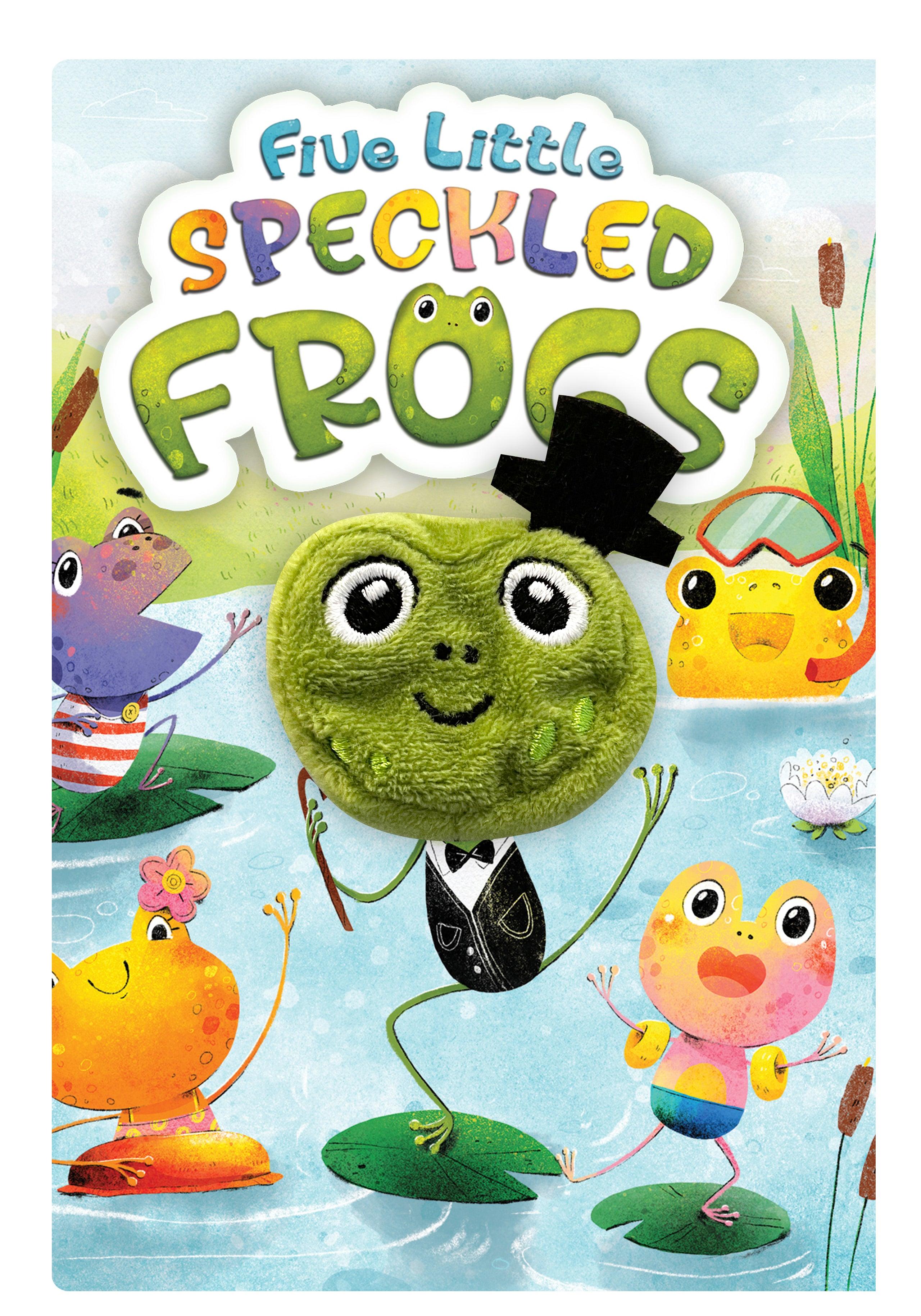 Five Little Speckled Frogs Finger Puppet Book - Little Hippo Books ...